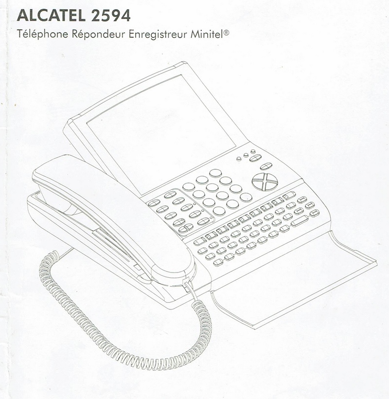 Gamme Minitel ALCATEL